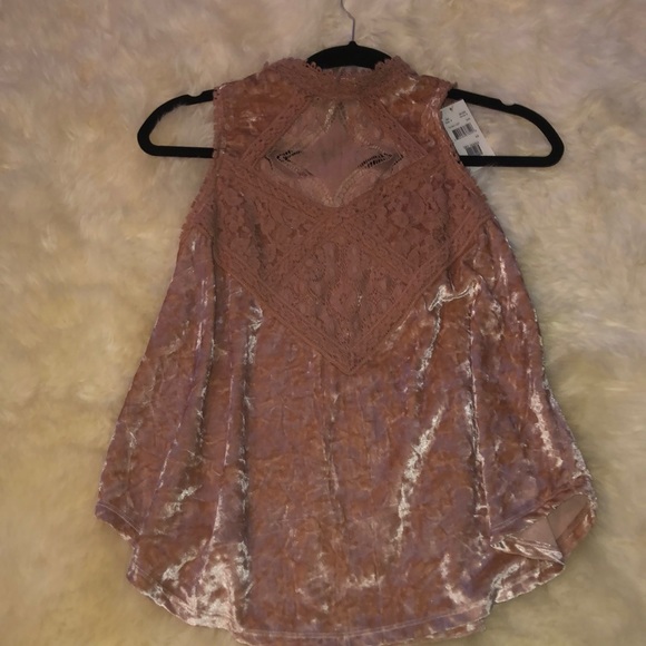 Tops | Pink Velvet Dry Goods Tank | Poshmark